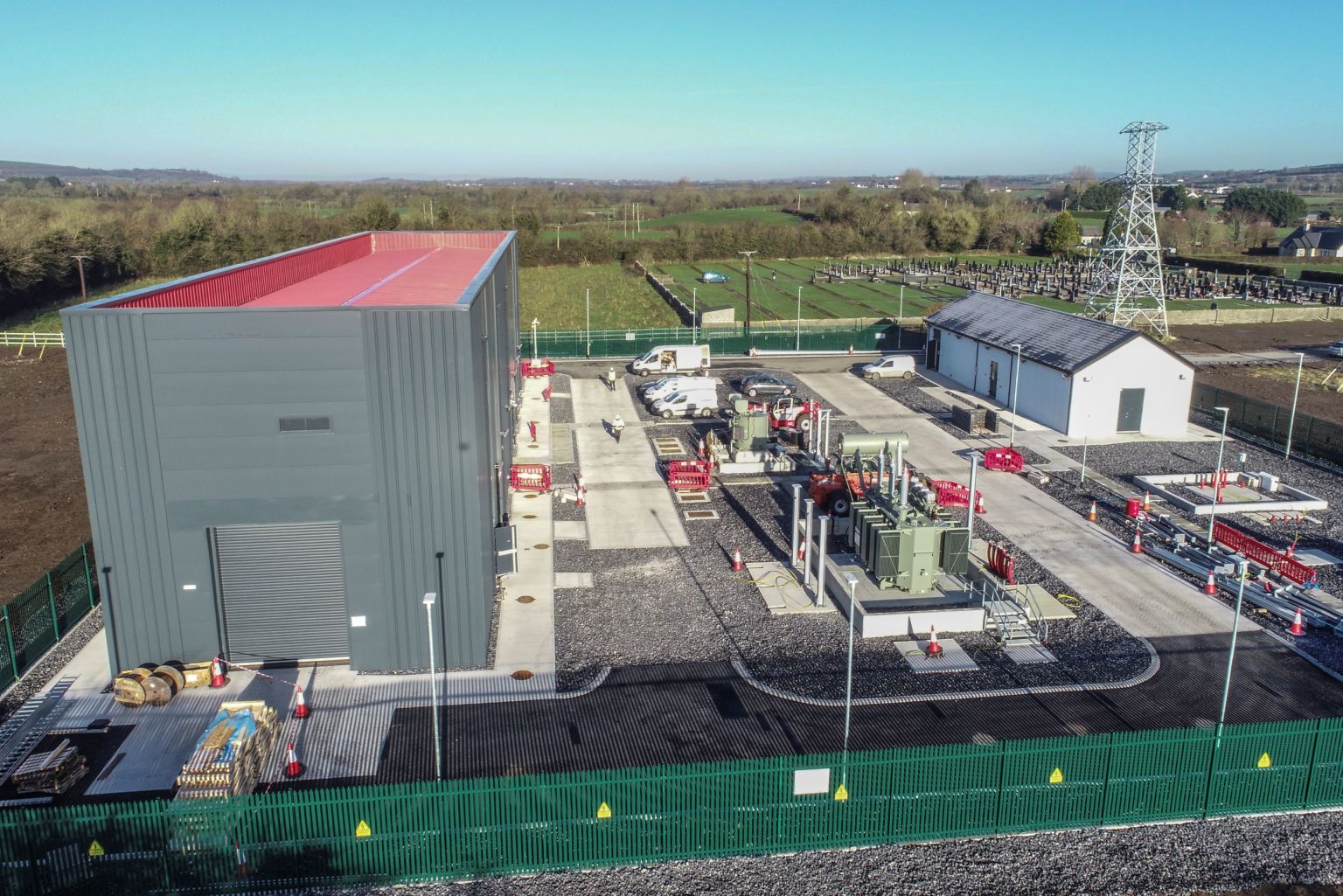 ESB Ballyragget 110KV GIS & 38kv MV Stations – Kilcawley Construction